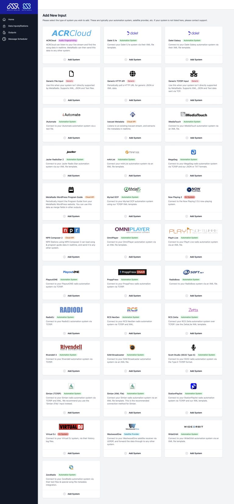 WideOrbit Radio Automation: Connecting Now-Playing Song Data