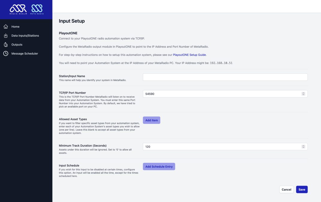 PlayoutONE: How to Connect Now-Playing Title & Artist Data