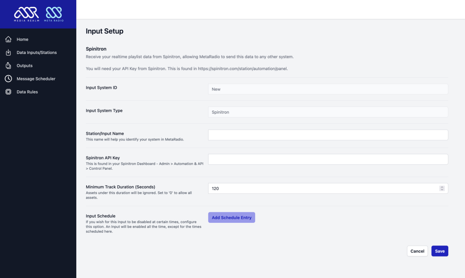 Connecting Spinitron to RDS & Digital Radio with MetaRadio - Media Realm