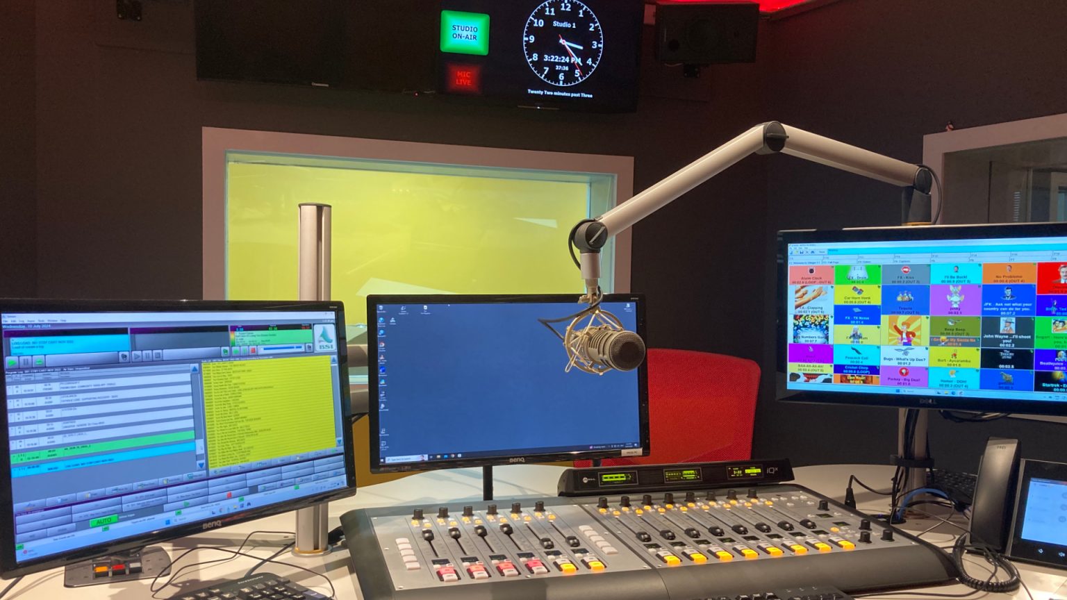 Recent Work: 2GLF Axia Studio Upgrades - Media Realm