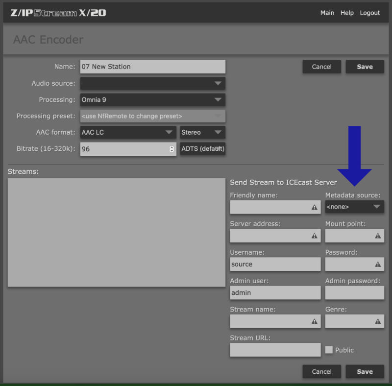 Telos Z/IPStream Encoders: Configuring Now-Playing Data - Media Realm
